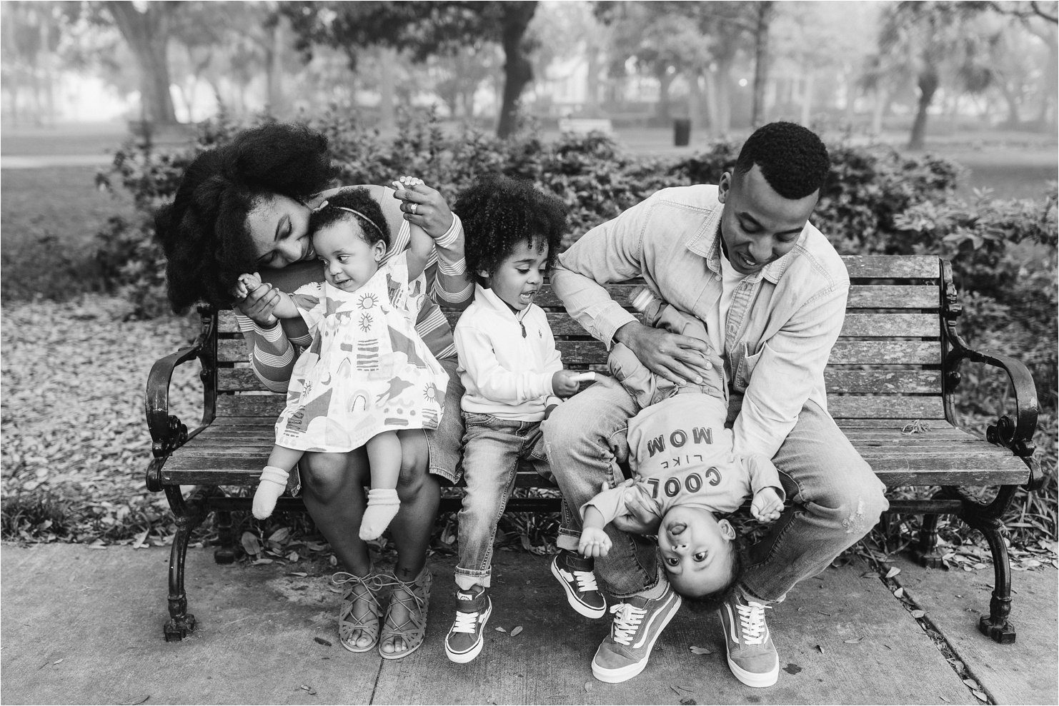 The Powell Family | Portrait Session | Forsyth Park | Savannah Family ...